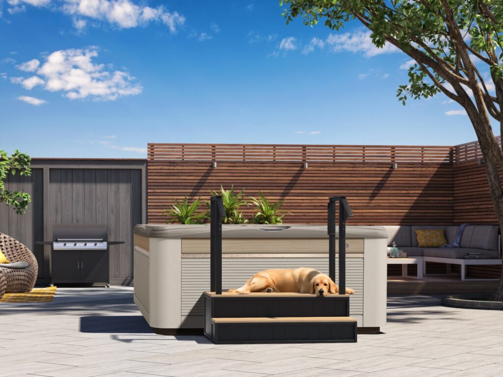 2 Tier with Dual Handrails - A&B Outdoor Products